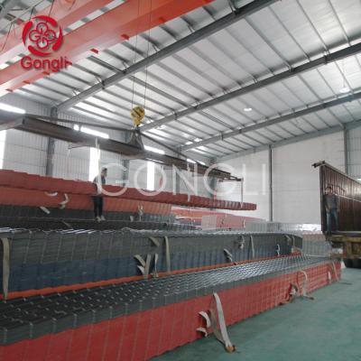 China folhas telhando onduladas plásticas do upvc tejas do pvc da folha do telhado do upvc de 3 camadas à venda