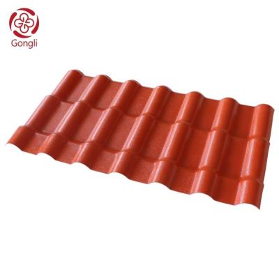 Cina Resina diretta delle mattonelle del PVC della manifattura asa che copre il tetto di plastica dello synthet degli strati con l'alta qualità in vendita
