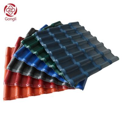 中国 factory direct sale  oem corrugated asa synthetic resin tile 3 layer asa roof tile asa roof sheet 販売のため