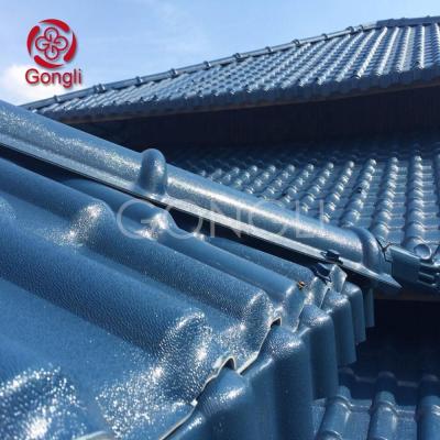 中国 防音の屋根を付けるシートのタイプの屋根を付けるカバー シートのUpvcの樹脂の平野の屋根を付けるUPVCは絶縁材によって浮彫りにされる洪Suを屋根瓦 販売のため