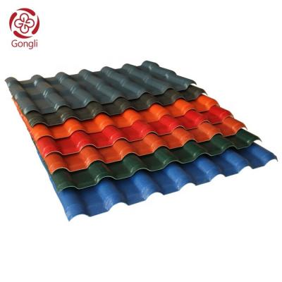 中国 中国の工場は一時的な屋根のtejasのplasticasのeternitのpreciosパラグラフtechos azulejo de techoを供給した 販売のため