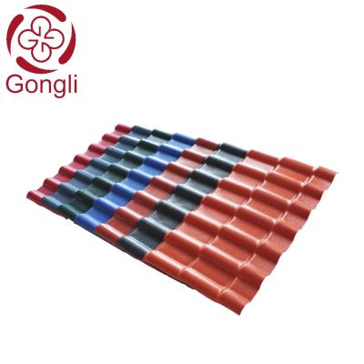 Cina La fabbrica della Cina ha fornito il coloniale superiore di tejas de pvc Teja in vendita
