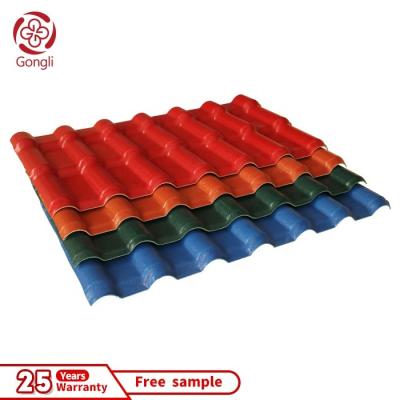 中国 Factory Direct High Quality synthetic terracotta roof tile resin tiles list roofing royal for residence 販売のため