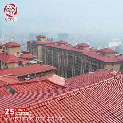 Cina I materiali da costruzione hanno ondulato le mattonelle di tetto di plastica della resina sintetica dell'asa in vendita
