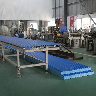 Cina Anti corrosion  waterproof corrugated roofing construction building material  ASA synthetic resin roof tile in vendita