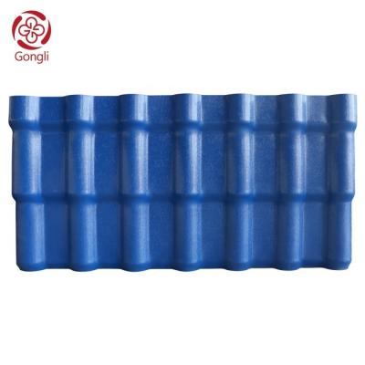 China Hojas resistentes a los choques de la techumbre del color rojo, ASA Corrugated Plastic Roofing Panels en venta