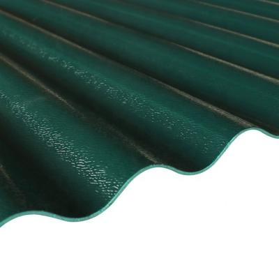 Cina Impresso sorga 3.0mm che il tetto ondulato blu riveste l'isolamento termico in vendita