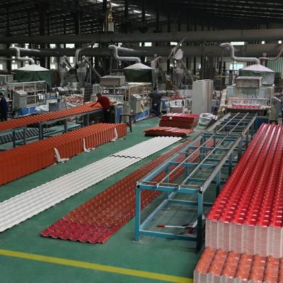 China ASA Synthetic Resin Roof Tile 3mm ondulado Heatproof para o parque de estacionamento à venda