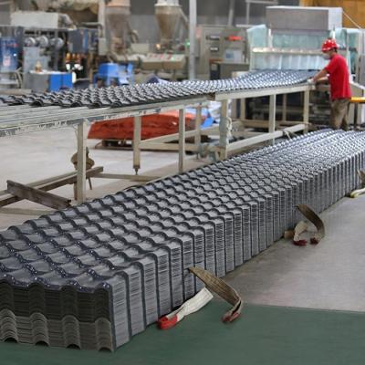 中国 Better Than Traditional Clay Tiles, Colored Stone Tile Is More Beautiful And Durable Building Material 販売のため