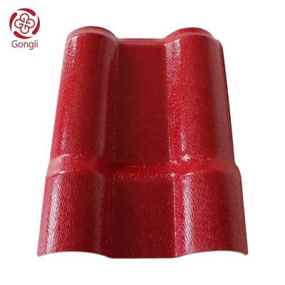 中国 取除かれた反腐食は休日の村のためのASAの合成樹脂の屋根瓦を波形を付けた 販売のため
