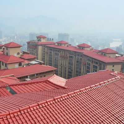 China ASA van de Heatproofbaksteen de Rode Golfcertificatie van het het Dakblad SGS van pvc Te koop