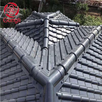 China Grey Water Resistant 96cm ASA van het het Dakblad van pvc de Tegel Spaanse Stijl Te koop