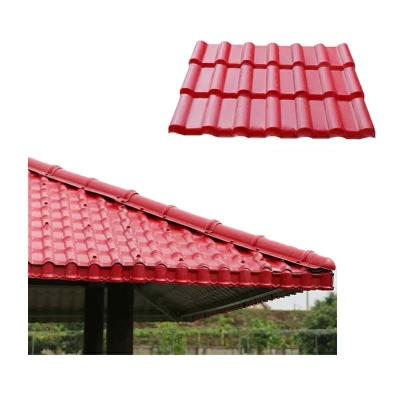 Cina 1.74g/Cm3 di plastica ignifugo ASA Synthetic Resin Roof Tile per la tettoia in vendita
