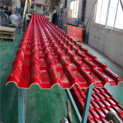 Cina Anti impatto ASA Synthetic Resin Roof Tile, pannello del tetto del PVC ondulato OHSAS18001 in vendita