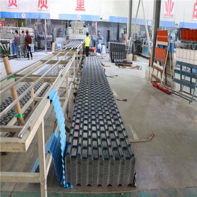 Cina Anti impatto ASA Synthetic Resin Roof Tile, pannello del tetto del PVC ondulato OHSAS18001 in vendita