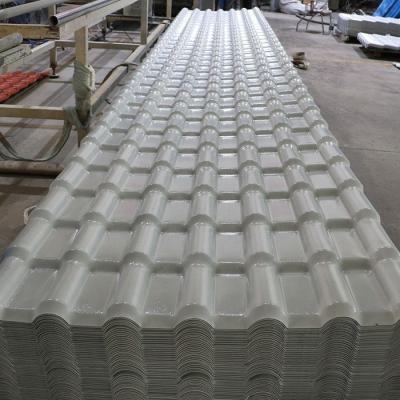 Cina Mattonelle di tetto di plastica del PVC di anti corrosione 2.8mm per la costruzione della costruzione in vendita