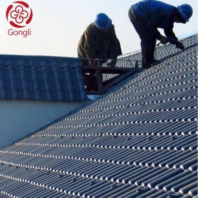 Cina 2.5mm inossidabili Wave ASA Synthetic Resin Roof Tile per le Camere in vendita