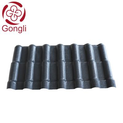 Cina Solid Option Durability  Polyvinyl Chloride Roof Tiles For Restaurants in vendita