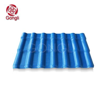 Cina Solid Option Durability  Polyvinyl Chloride Roof Tiles For Restaurants in vendita