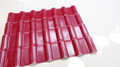 China El azul del trapezoide APVC acanaló las hojas que cubrían plásticas calienta aislado en venta