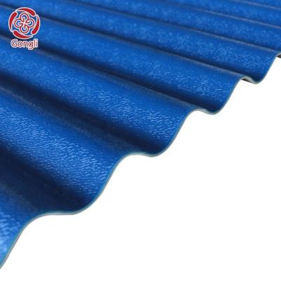 Cina Il blu del trapezio APVC ha ondulato gli strati coprenti di plastica riscalda isolato in vendita