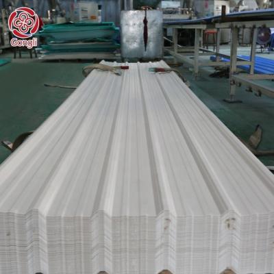 Cina Il blu del trapezio APVC ha ondulato gli strati coprenti di plastica riscalda isolato in vendita