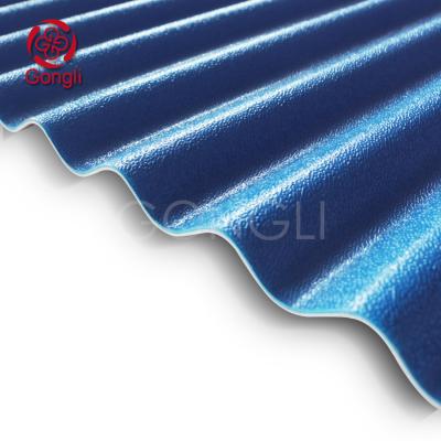 Cina Heat insulation 25 year warranty weather resistant corrugated plastic roofing sheets upvc sheets in vendita