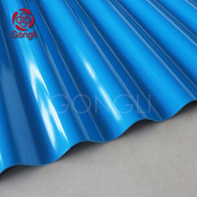Cina Heat insulation 25 year warranty weather resistant corrugated plastic roofing sheets upvc sheets in vendita