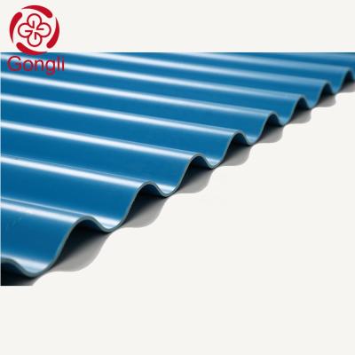 Cina L'anti PVC della ruggine ha ondulato i pannelli che coprenti di plastica OHSAS18001 ha approvato in vendita