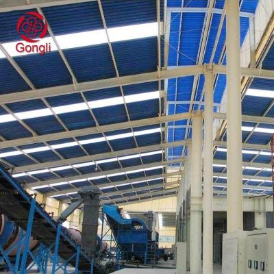 Cina Long span corrugated  color coated  pvc roofing sheet anti-corrosion pvc trapezoid roof tile in vendita