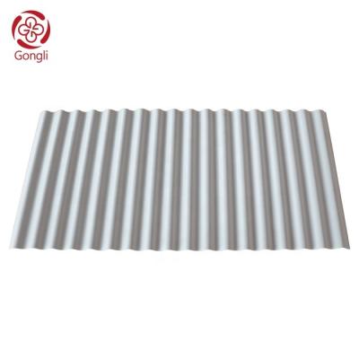 Cina Sheet Transparent Green House Corrugated Roof Tile Plastic Weather Resistant Performance Pvc Pvc Resin Roofing Sheet 1.5mm~3.0mm in vendita