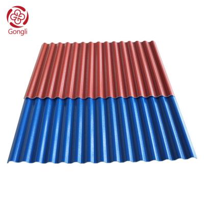 Cina High impact resistance lightweight  upvc spanish roof tile in vendita