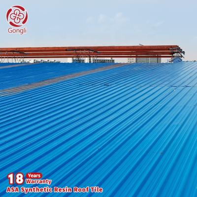 Cina Insulation plastic PVC tile trapezoidal long span  Teja PVC in vendita