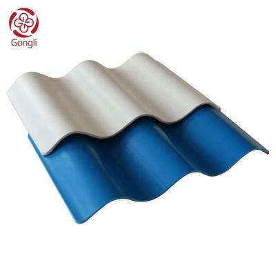 China Corrosiebestendig Plastic 2.5mm UPVC Dakwerkblad voor Loods Te koop