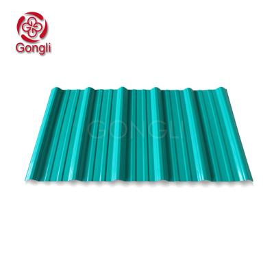 Cina UPVC antiurto che copre strato, pannello ondulato del tetto del PVC di 3mm in vendita