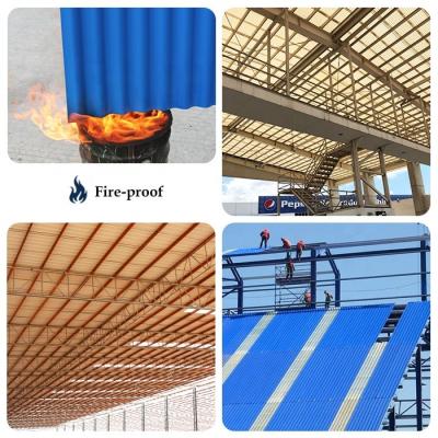 Cina new materials corrugated asa pvc upvc  roof sheet in vendita