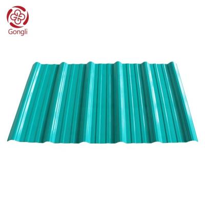 China In reliëf gemaakte Plastic het Dakbladen van pvc, Anticorrosieve 10 Voet-het Dakcomités van pvc Te koop