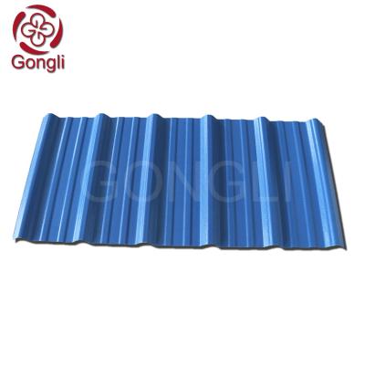 Cina Anti protezione di pioggia di plastica delle mattonelle di tetto del PVC del carico 1130mm asa per le tettoie in vendita