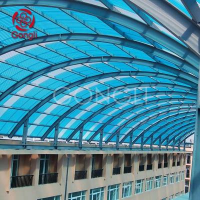 China Transparentes Überdachungsblatt ISO9001 des Oberlicht-Schalldämmungs-Fiberglas-FRP zu verkaufen