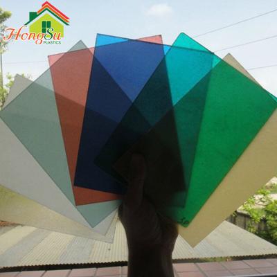 Cina For Greenhouse,Swimming Pool Roof,Hollow Polycarbonate Sheet/ PC Sheet Sample Can Be Delivered In 3-5 Days 1.5mm~10.0mm in vendita