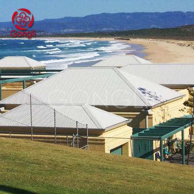 China B1 Class PVC Plastic Trapezoidal Roof Sheets With Smooth Surface for sale