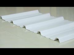 Resin UPVC Roofing Sheet Tile Heat Insulated Fireproof Lasting Color