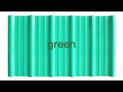 Heat Insulation Trapezoid 1120mm UPVC Roofing Sheet For Hotel