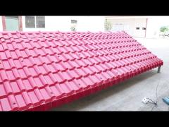 De Dakspanen en de Tegelssgs van het weer Bestand Zwarte Plastic Dakwerk Certificatie