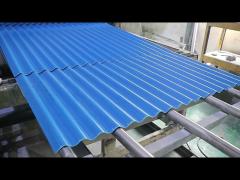 Heat Resistant UPVC Roofing Sheet , Colonial 1.5mm UPVC Roof Panels