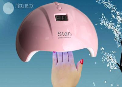 China Star 7 Gel Curing Machine 12 Leds 24W Manicure Sunlight Nail Dryer No Hands Blacken for sale