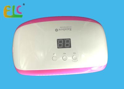 China Smart Infrared Sensor Gel Manicure Machine 21 LEDs 36 Watt Rainbow 8 LCD Display for sale
