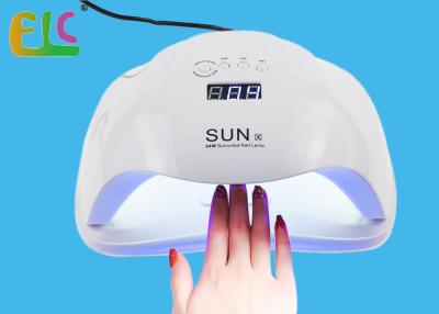 China SUN X 54W Polish Curing Lamp with Bottom 30s / 60s Timer LCD Display Lamp for sale