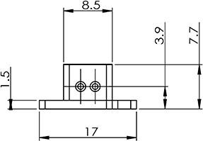 Cina Modulo non raffreddato 785nm 2W della pompa del diodo laser della fibra mista in vendita