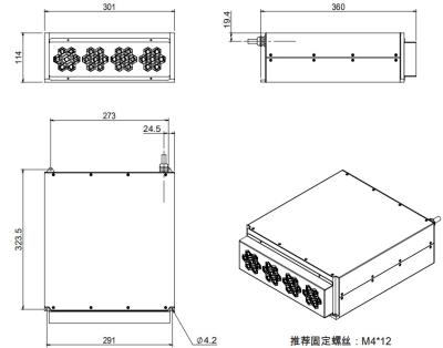 China Hoge Piek van de Bron machtsjpt MOPA Laser Glasverwerking 100W 120W Te koop